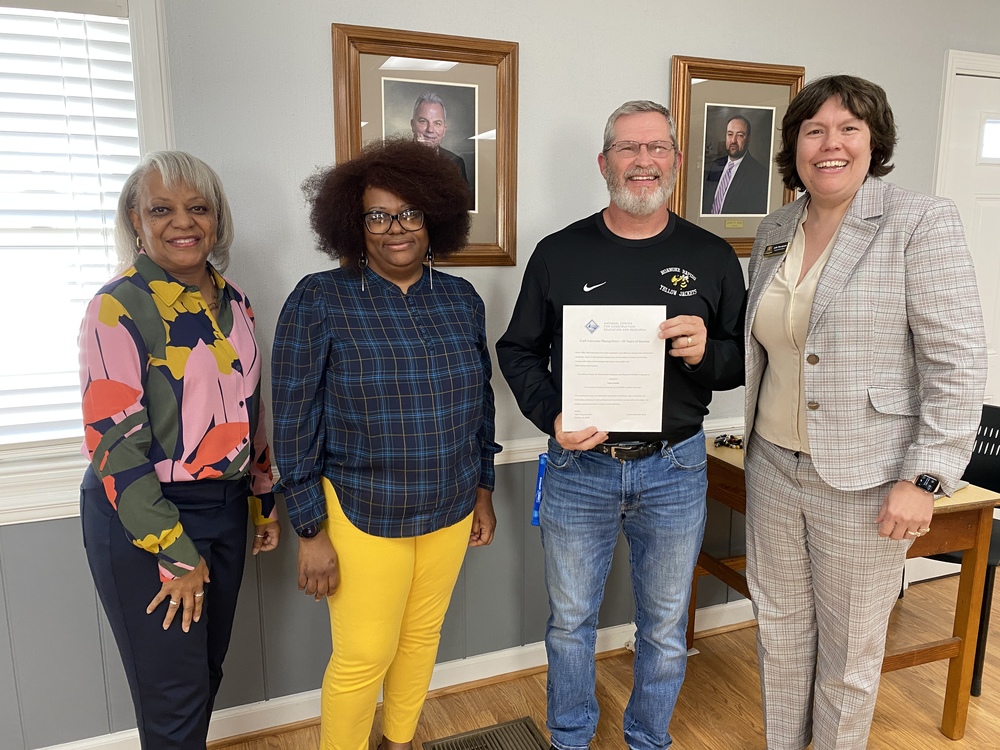 CTE Teacher Earns Recognition Pin | Roanoke Rapids Graded School District